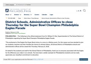 Fox Chase School – The School District of Philadelphia